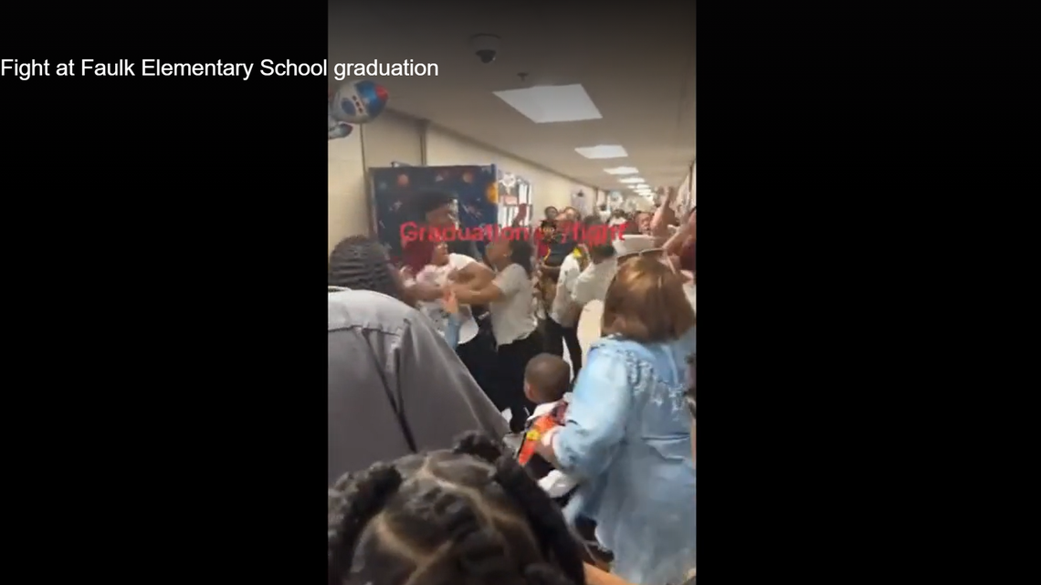 Fight Between Parents Breaks Out At Ar Elementary School Graduation