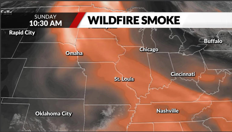 Aurora visibility in St. Louis uncertain due to Canadian smoke