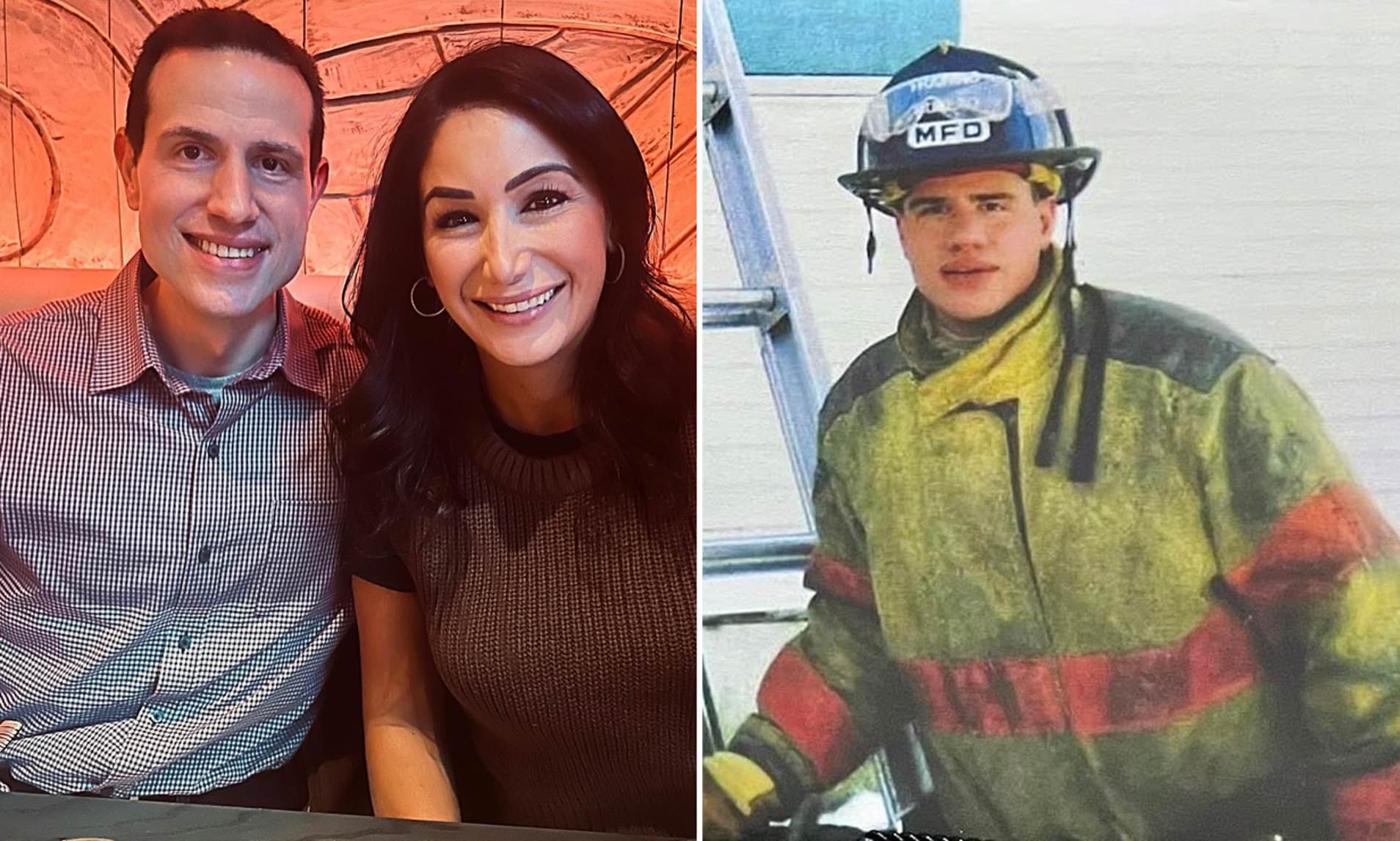 TV anchor heartbroken as firefighter husband, 42, dies just years after ...
