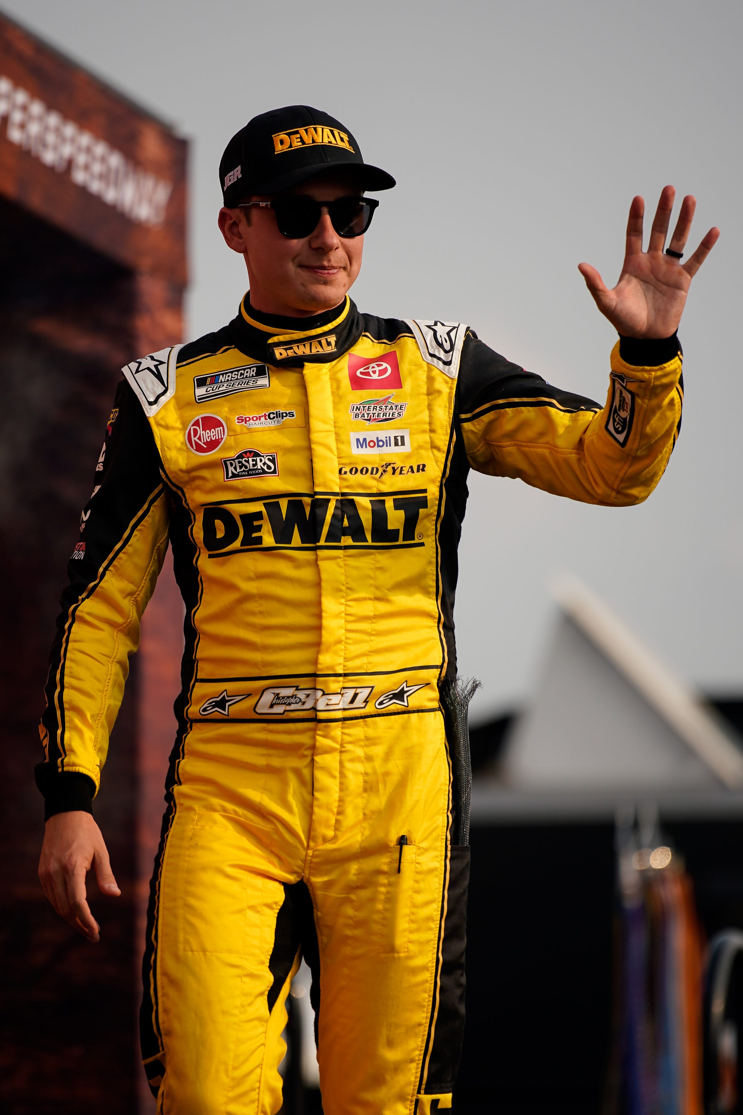 Christopher Bell hits wall after getting hit by Erik Jones at NASCAR ...