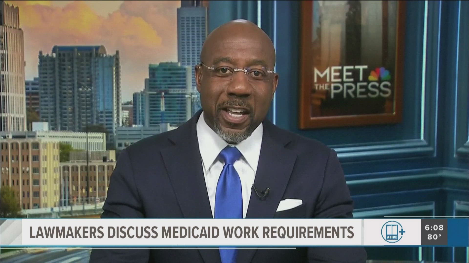 Sen. Warnock, Speaker Mike Johnson spar over Medicaid work requirements