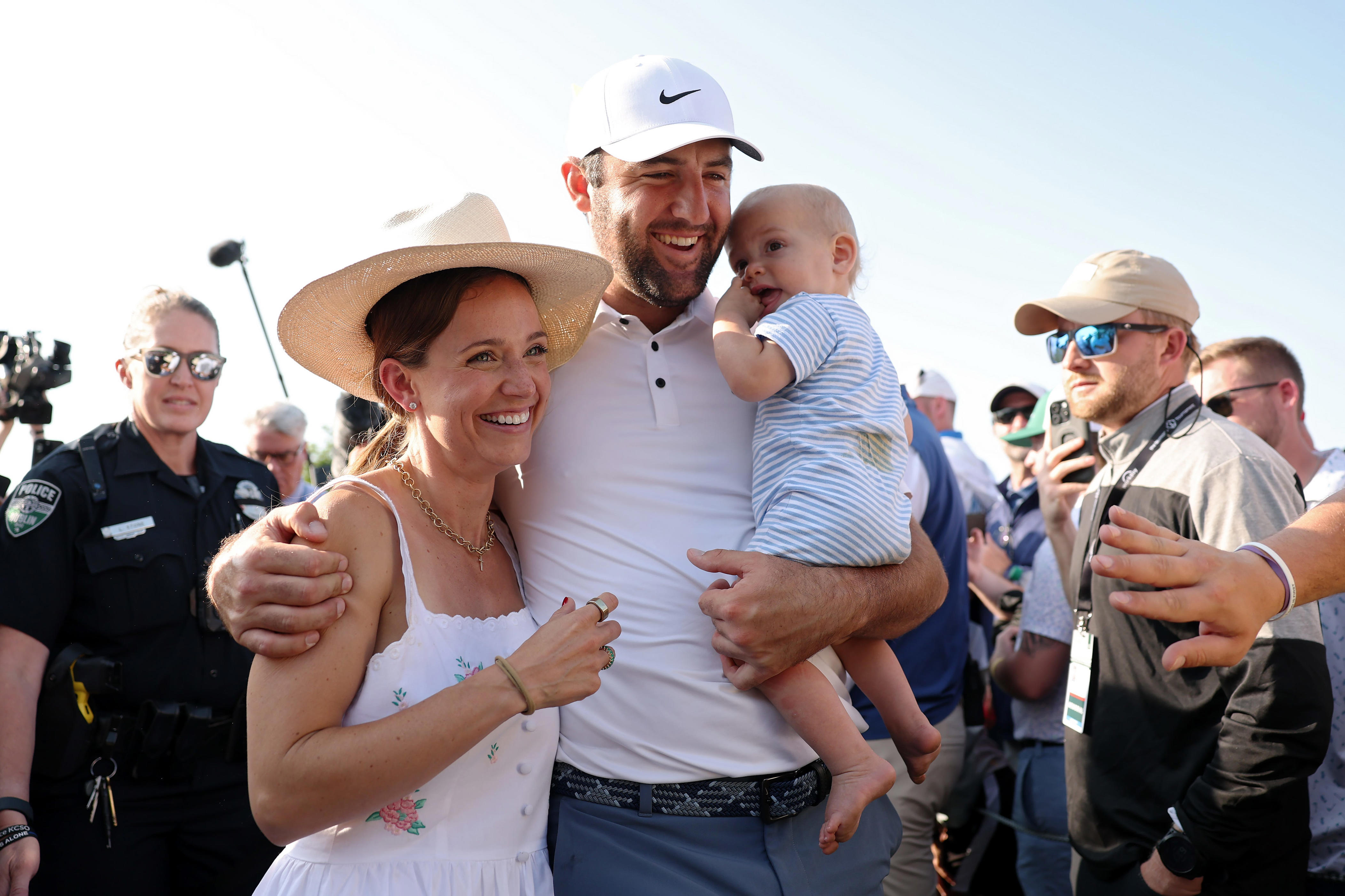 Baby Bennett Scheffler left his own mark on the Memorial; here's how ...