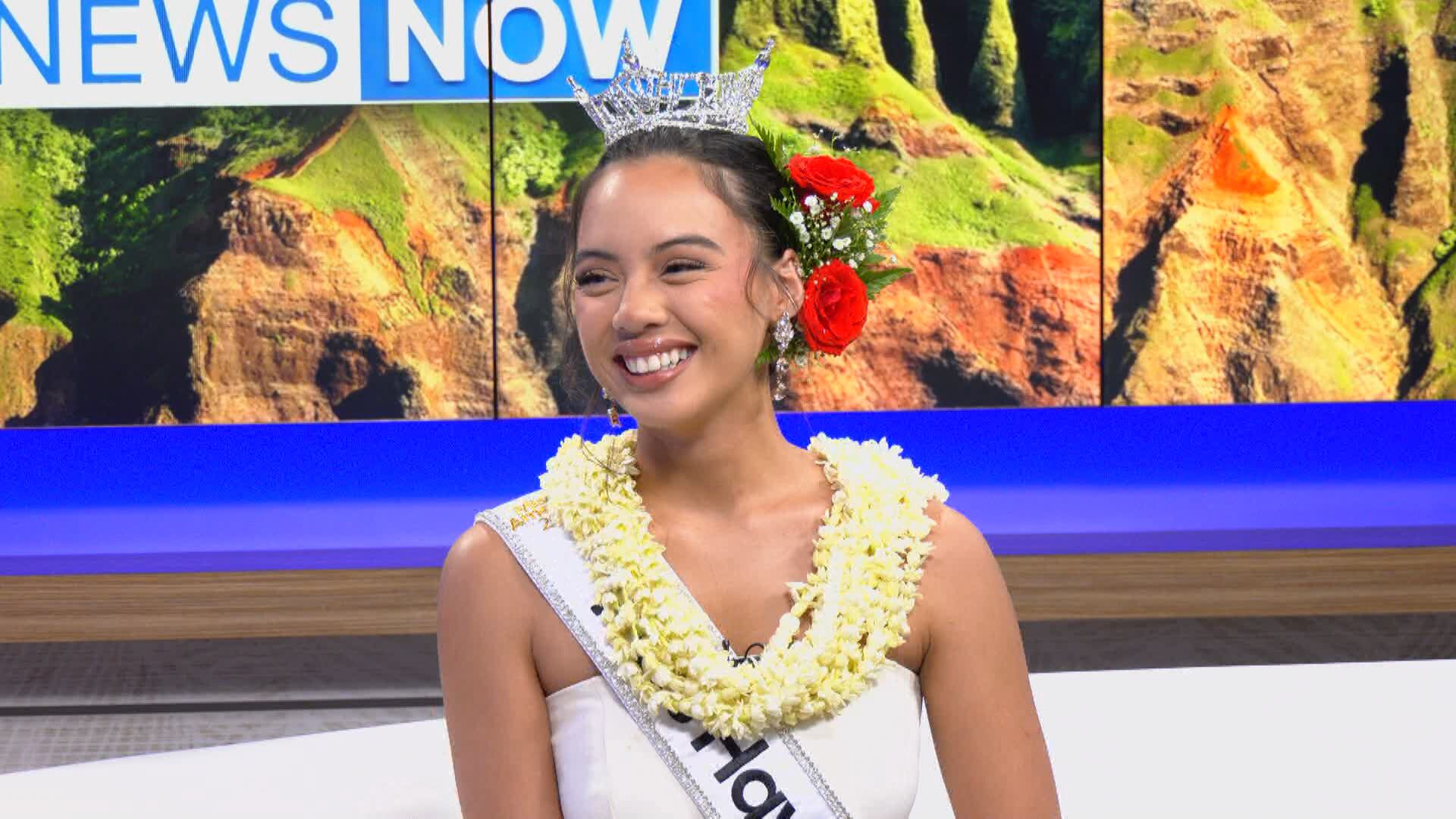 Kaneohe’s Emalia Dalire crowned Miss Hawaii 2025