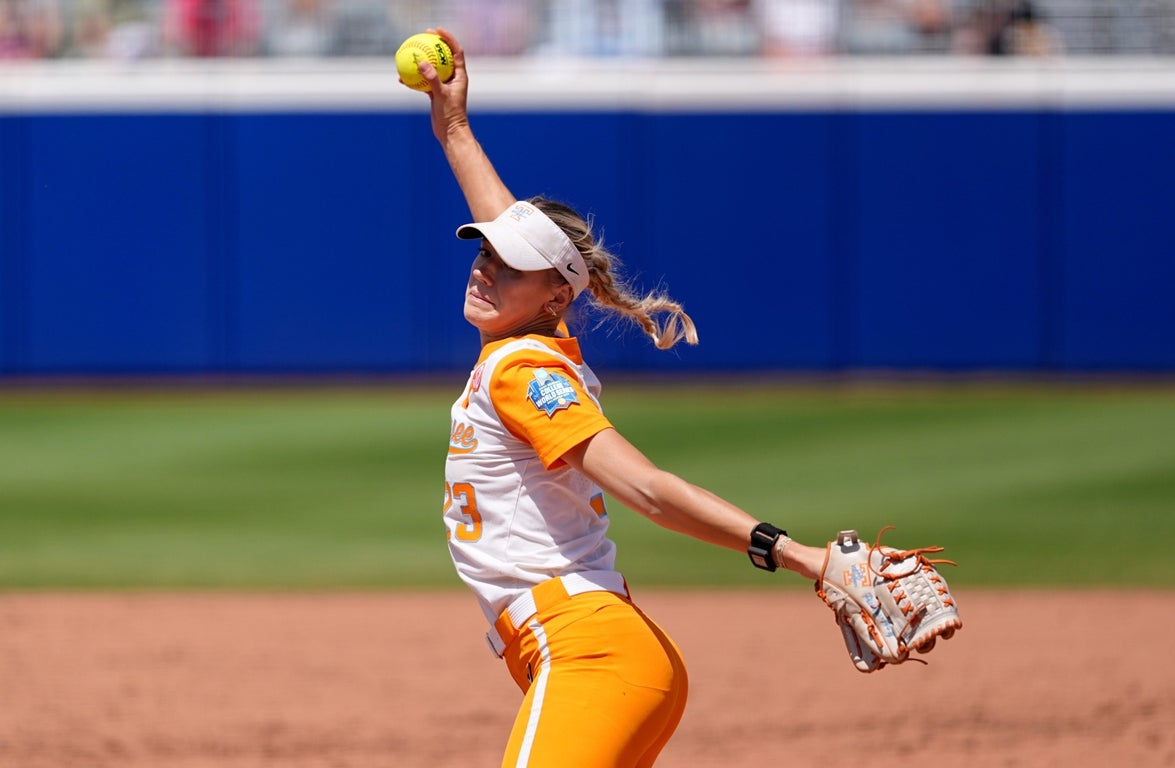 Superb photos of top college softball pitcher Karlyn Pickens