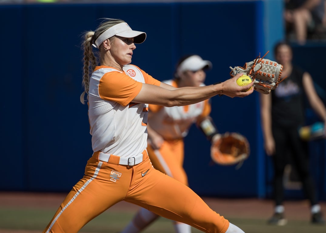 Standout women's softball photos from the 2025 college season