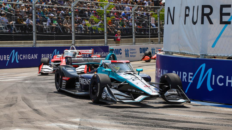 Kirkwood Wins IndyCar Detroit Grand Prix As Palou Crashes Out