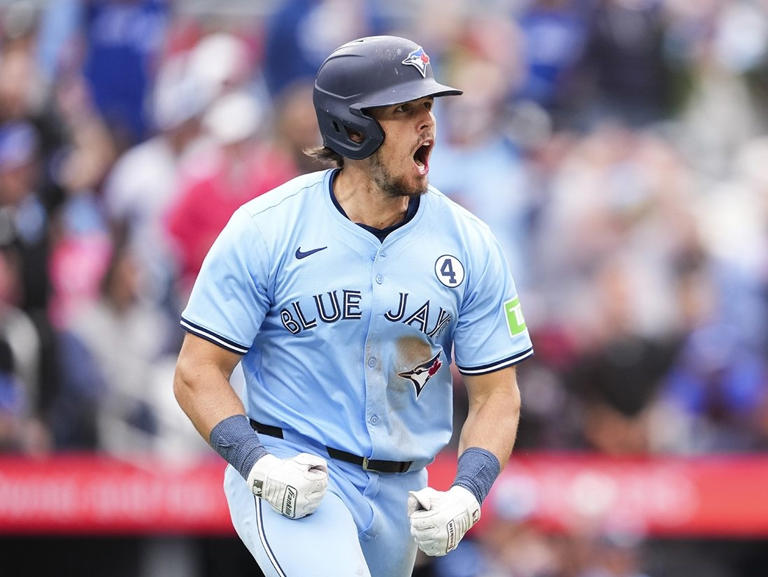 Addison Barger's three-run bash lifts Blue Jays to series sweep of ...