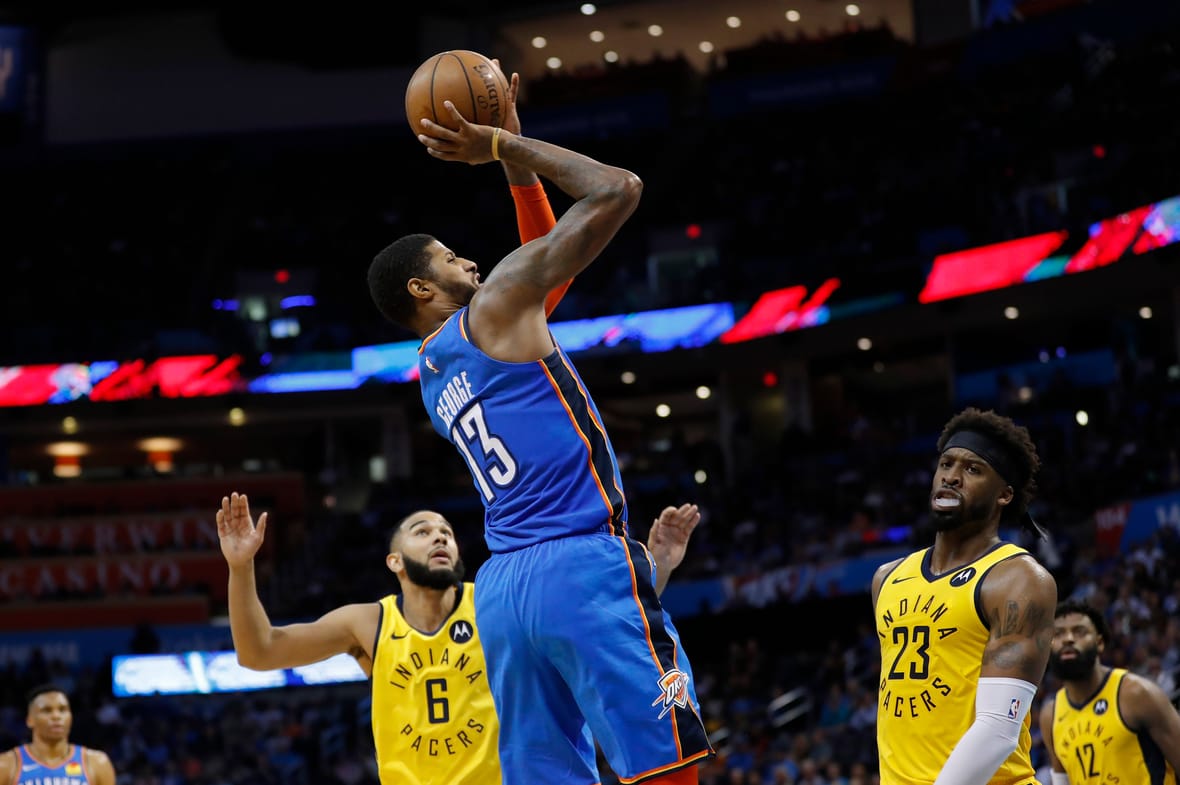 Paul George trades directly helped Indiana Pacers and Oklahoma City ...