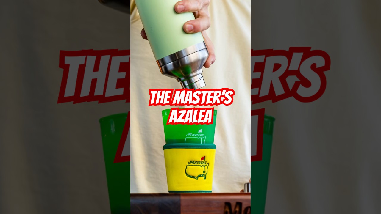 Mix the official cocktail of the Masters, the Azalea