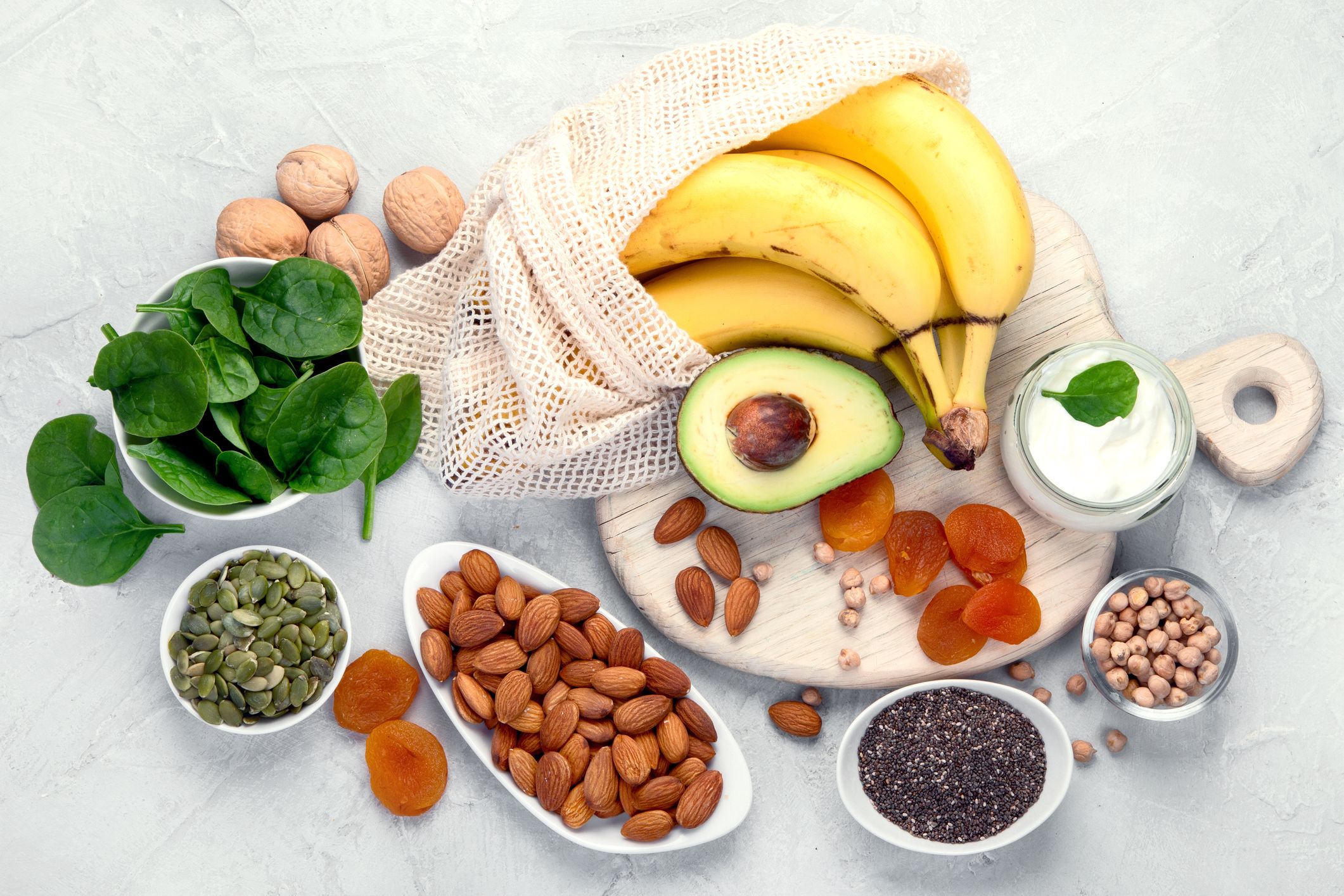 Waar zit magnesium in? Deze voedingsmiddelen bevatten veel magnesium