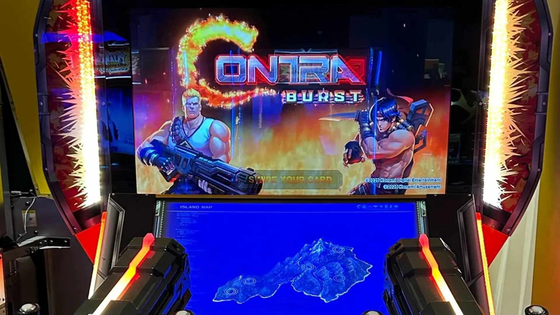 Konami lancia a sorpresa “Contra Burst”: nuovo lightgun arcade