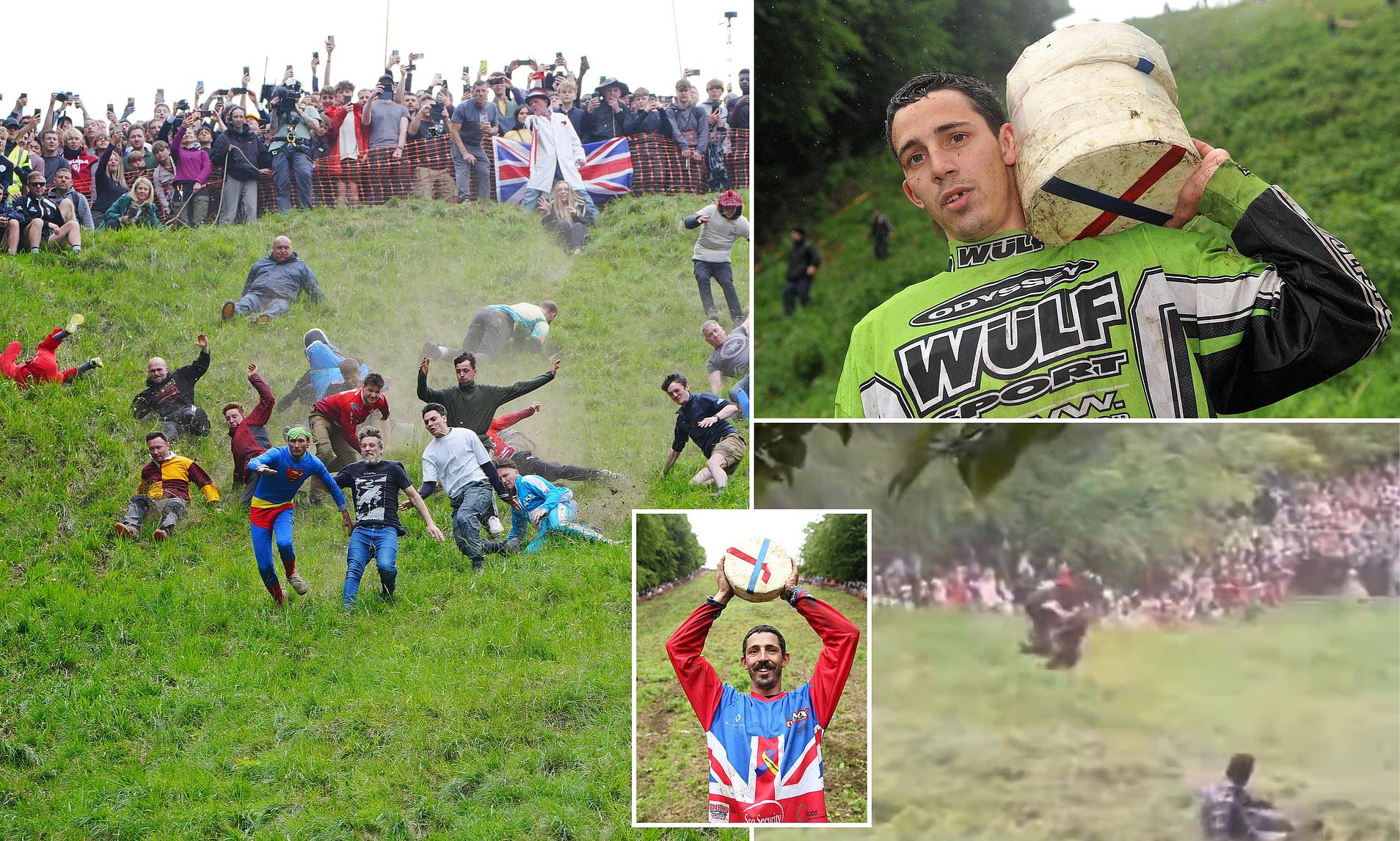 Cheese-rolling winner reveals tips for success in Britain's most ...