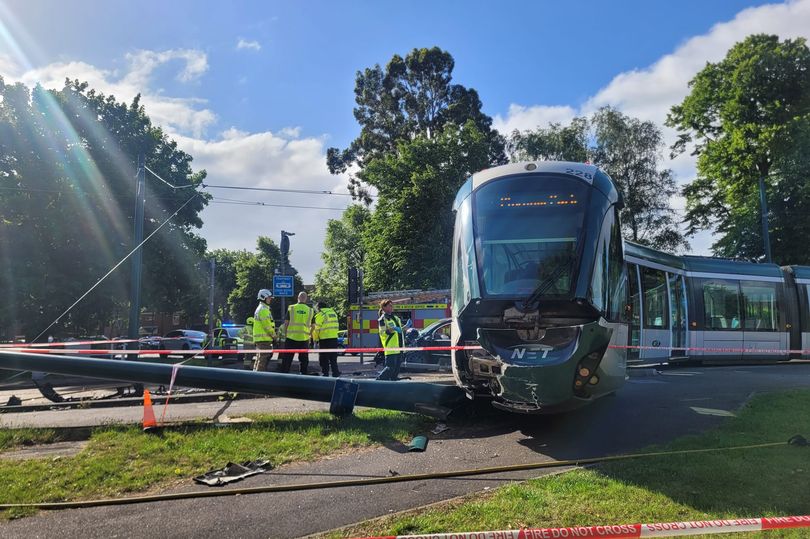 Nottingham tram crash: Full list of NET and bus services disrupted ...