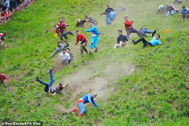 Cheese-rolling winner reveals tips for success in Britain's most adrenaline-inducing race