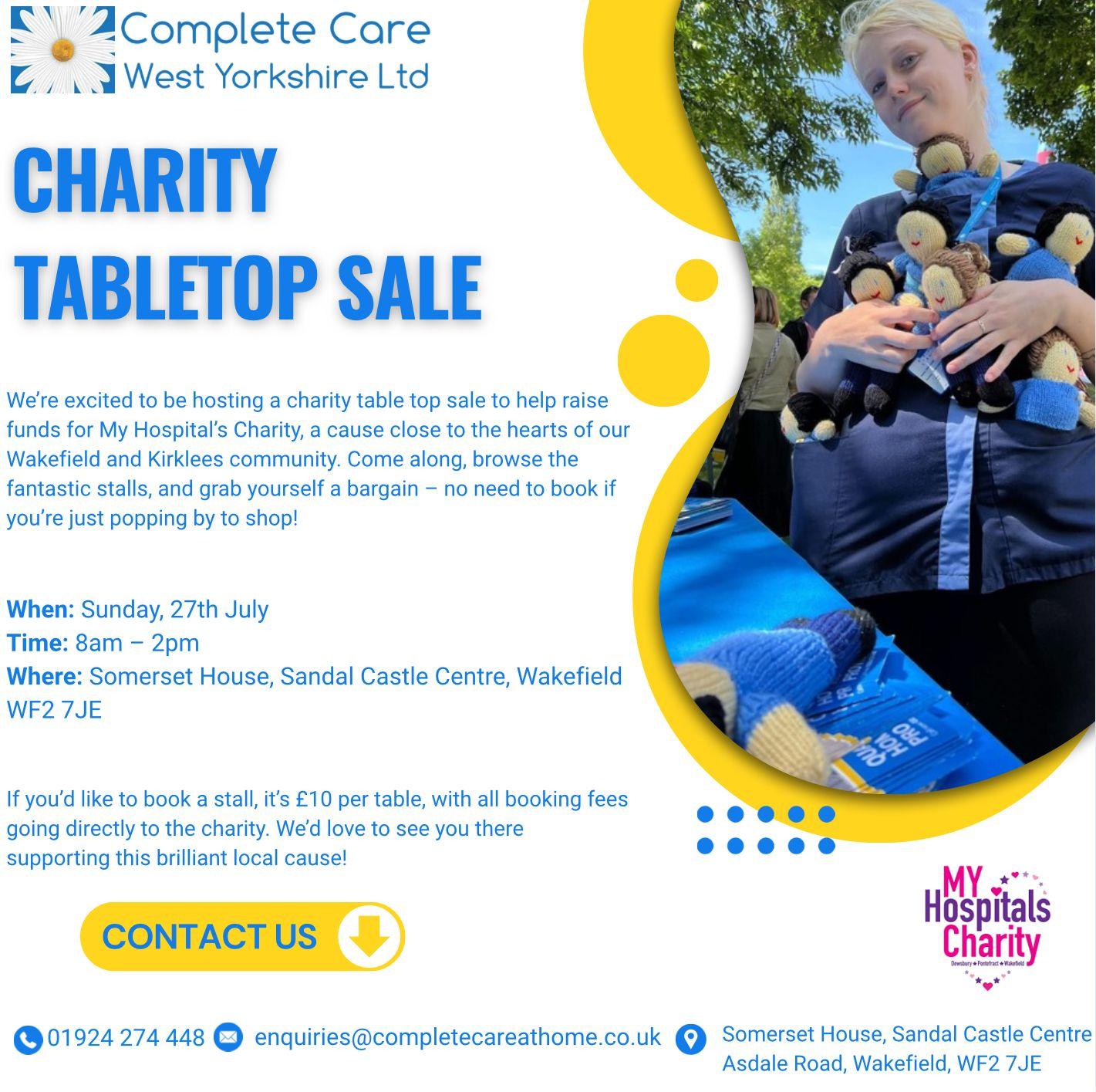 Charity Table Top Sale brings Wakefield community together for a great ...