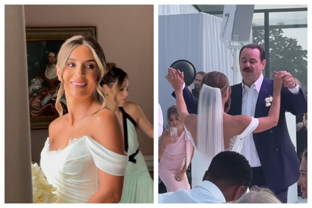 Danny Dyer breaks down in tears at daughter Dani's wedding and has ...