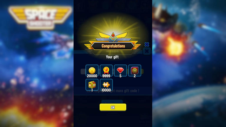 Space Shooter Codes (December 2025)