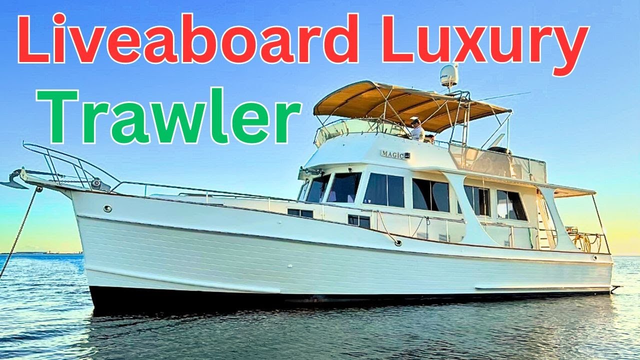 Best Liveaboard Trawler Galley Relocated! 46' Europa Grand Banks $369k ...
