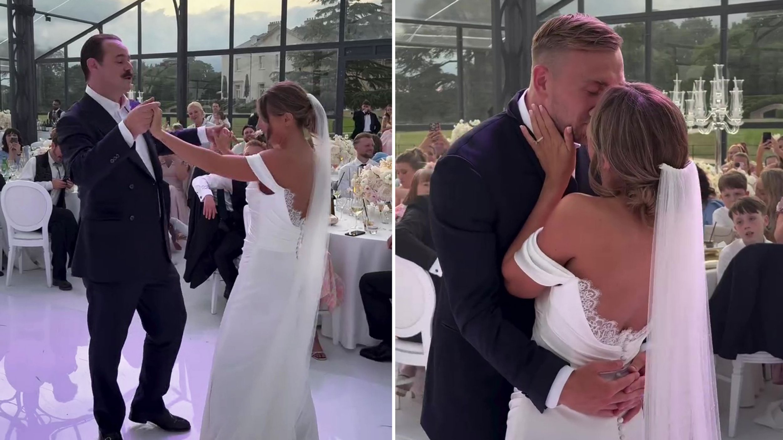 Dani Dyer shares 'magical' first dance at her wedding with dad Danny Dyer