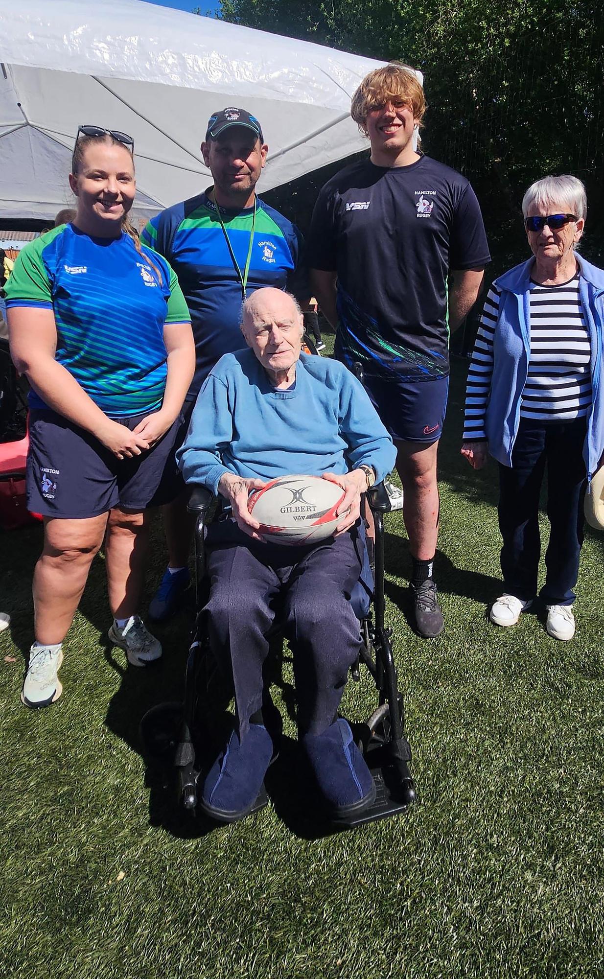 Hamilton resident shares life story shaped by rugby and love