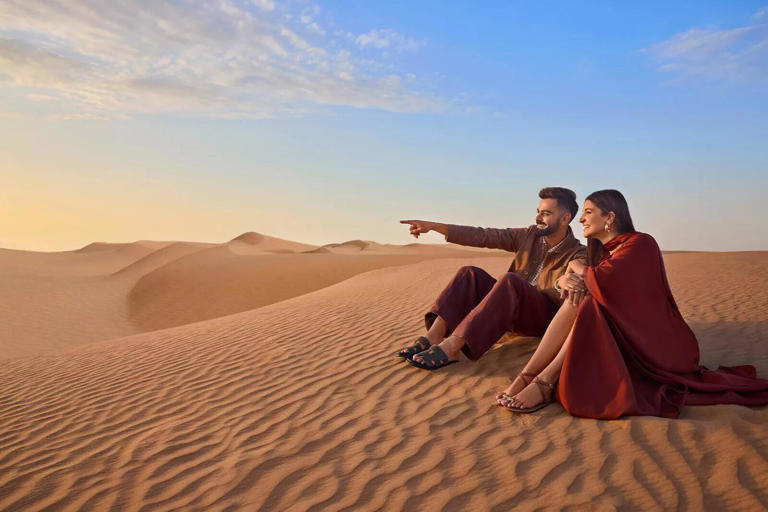 Virat Kohli and Anushka Sharma's dreamy Dubai photos break the internet