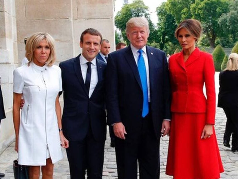 Donald Trump donne son avis sur la "gifle" de Brigitte Macron à ...