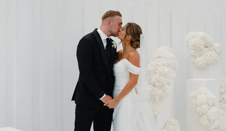 Dani Dyer wears Irish designer as she shares sweet dad-daughter dance with Danny