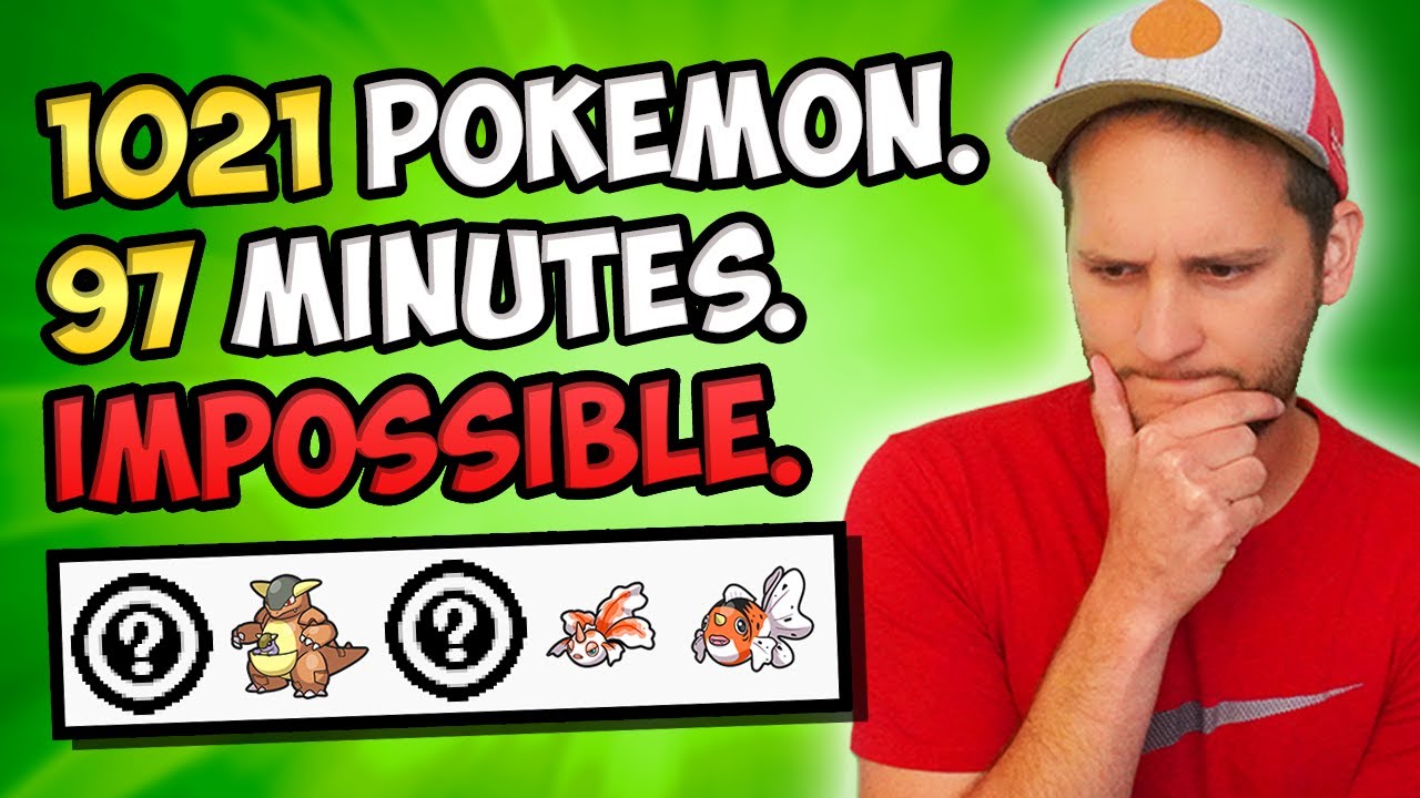 Pokémon Naming Challenge - My Brain Didn’t Survive