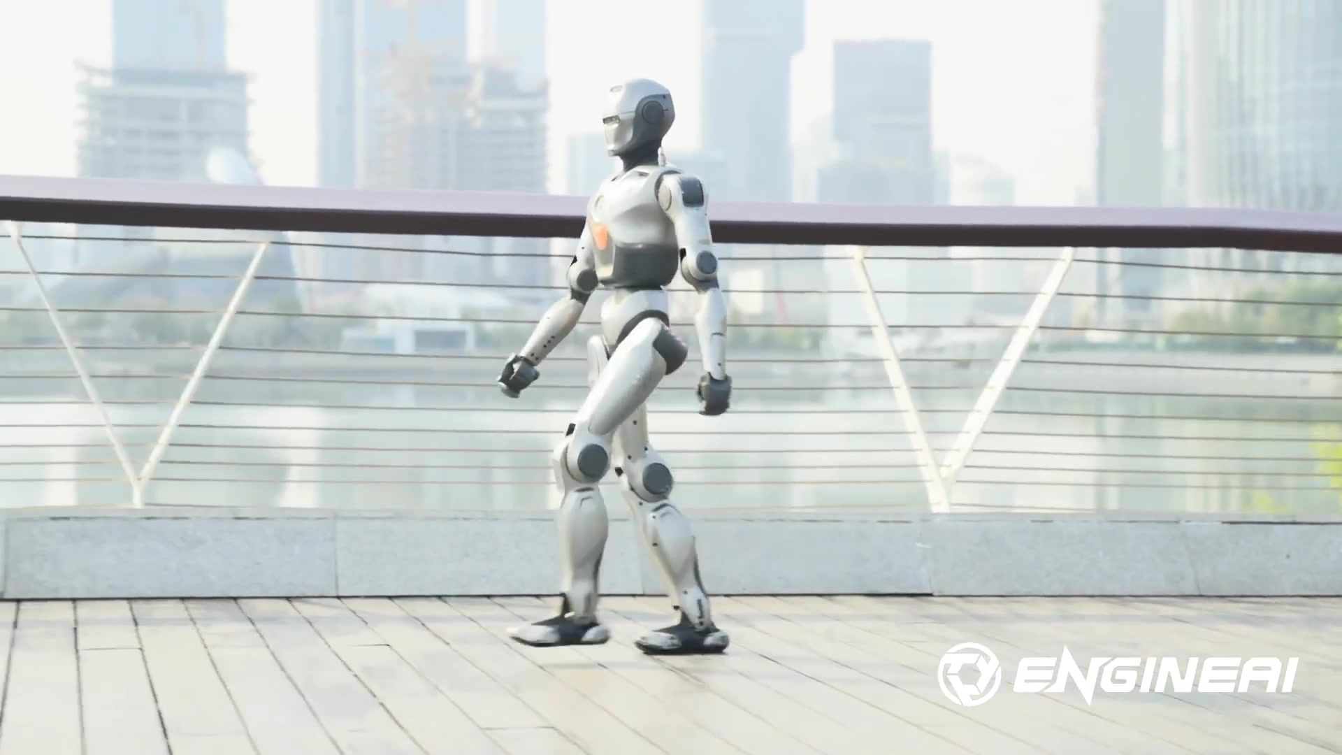 EngineAI the world's first humanoid robot to perform a front flip!