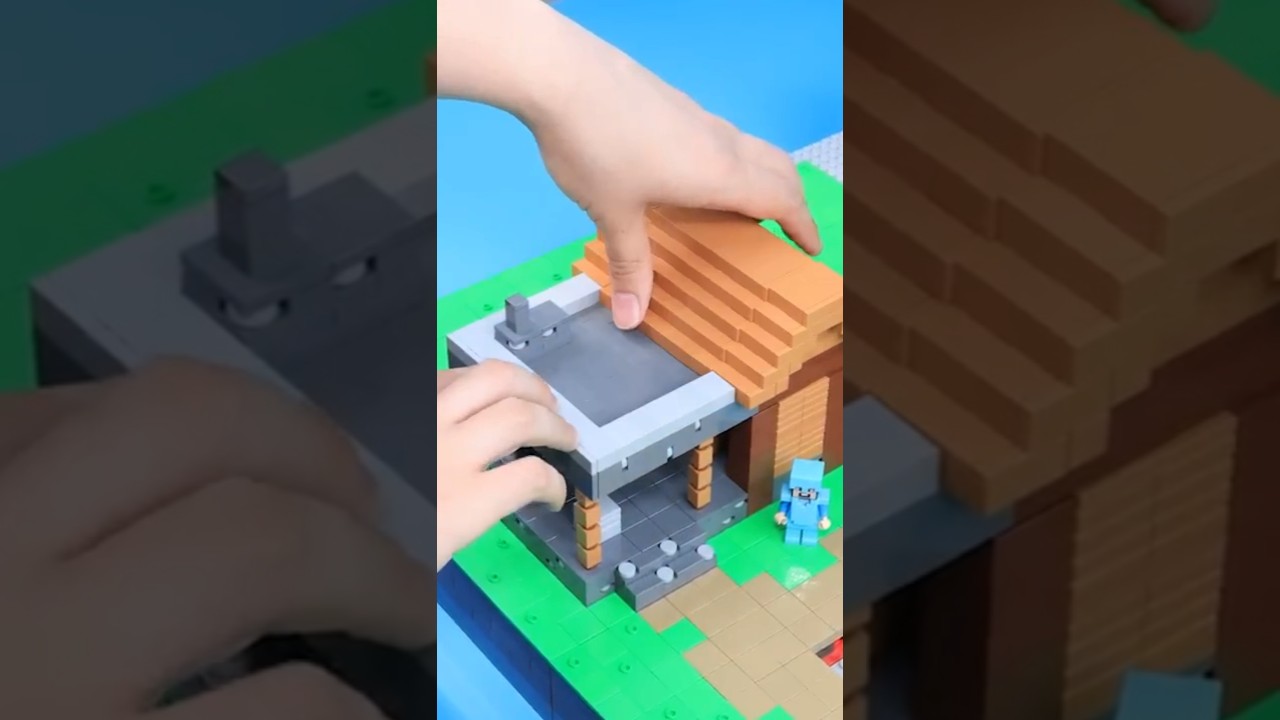 Building a GIANT Minecraft world in LEGO... Part 3