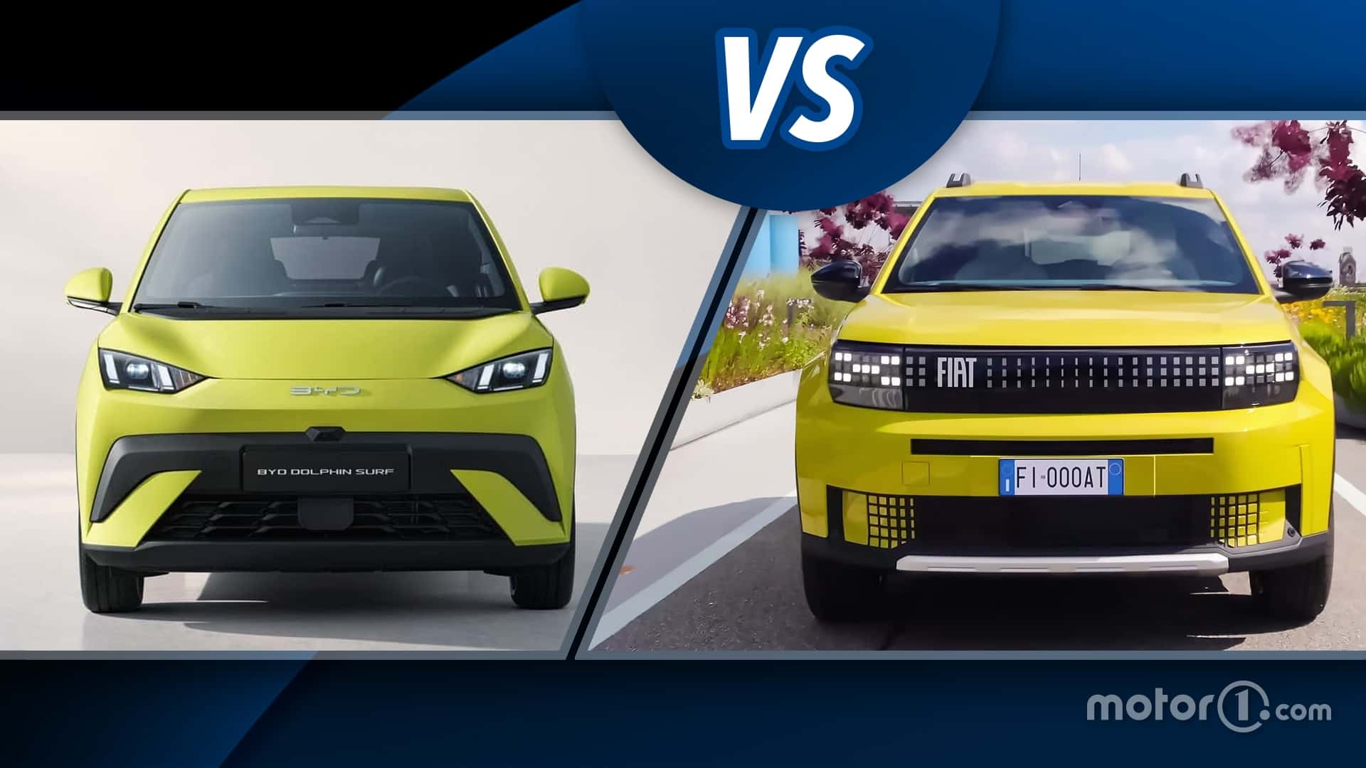 BYD Dolphin Surf vs. Fiat Grande Panda, duelo entre eléctricos baratos