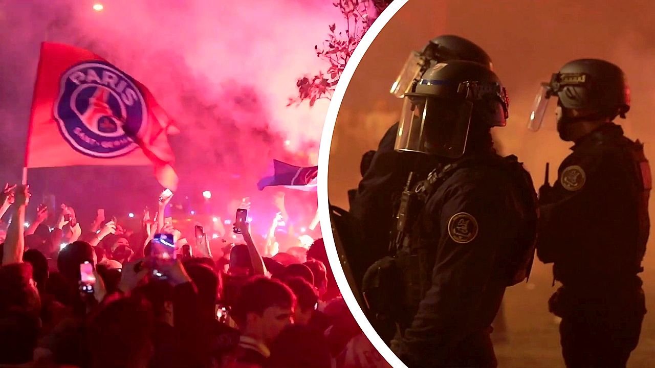Nearly 300 arrests in Paris after riots break out due to PSG Champions ...