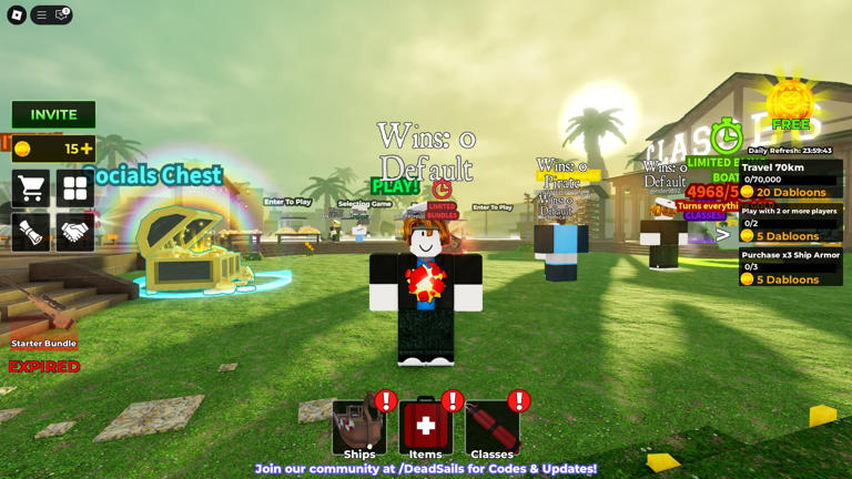 Dead Sails [DRAGON EVENT] codes (January 2026)