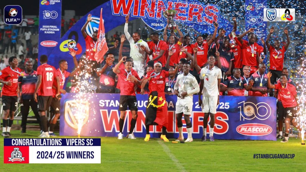 Vipers SC beat KCCA FC to seal second league and Cup double