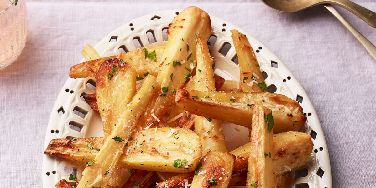 Roast parsnips with sea salt recipe