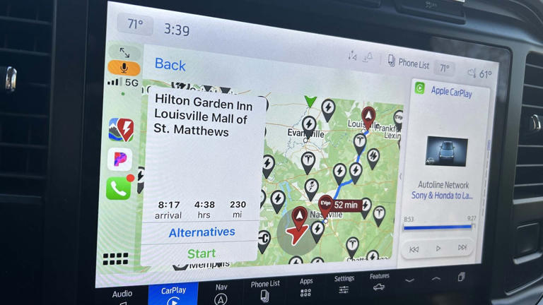 Which Is Better For an EV Road Trip, Built-In Route Planning or "A ...