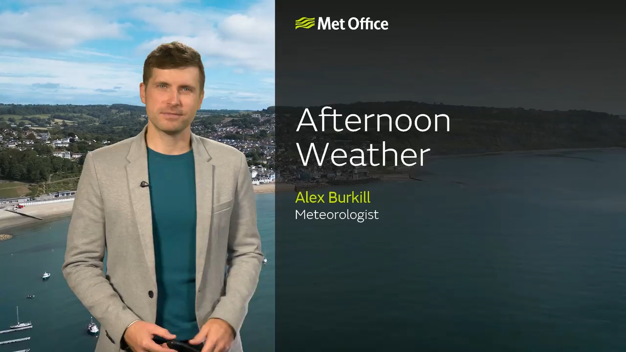 Met Office Monday Afternoon Weather Forecast 02/06/2025