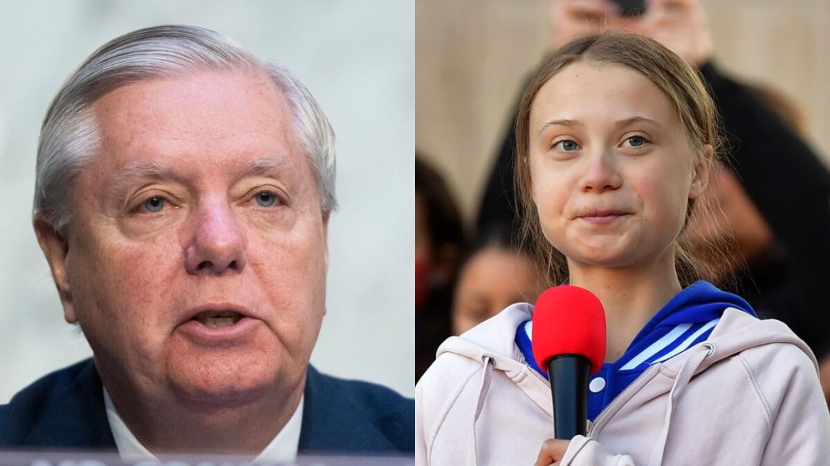 Lindsay Graham Under Fire for Ominous Jab at Greta Thunberg as She ...