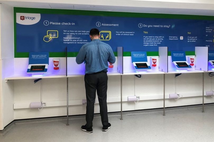 NHS Lanarkshire unveils new eTriage system at University Hospital Wishaw