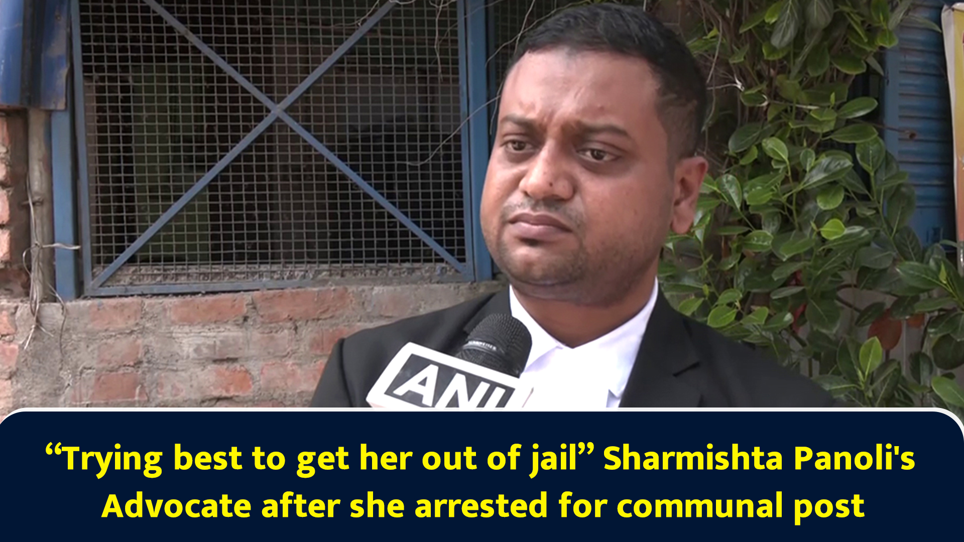 “Trying best to get her out of jail” Sharmishta Panoli's Advocate after ...