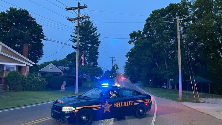 Motorcyclist hospitalized following crash near Harrison