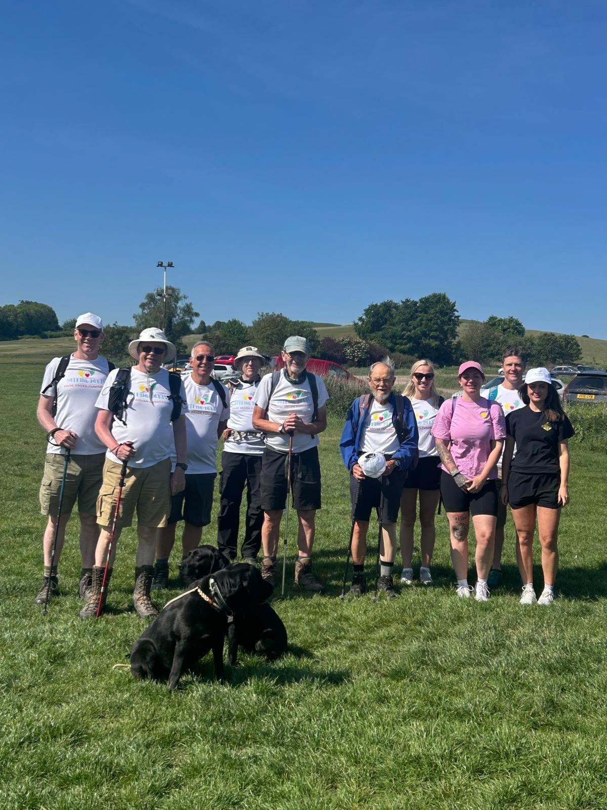 Hertfordshire heroes complete epic 156-mile Founders Challenge ...