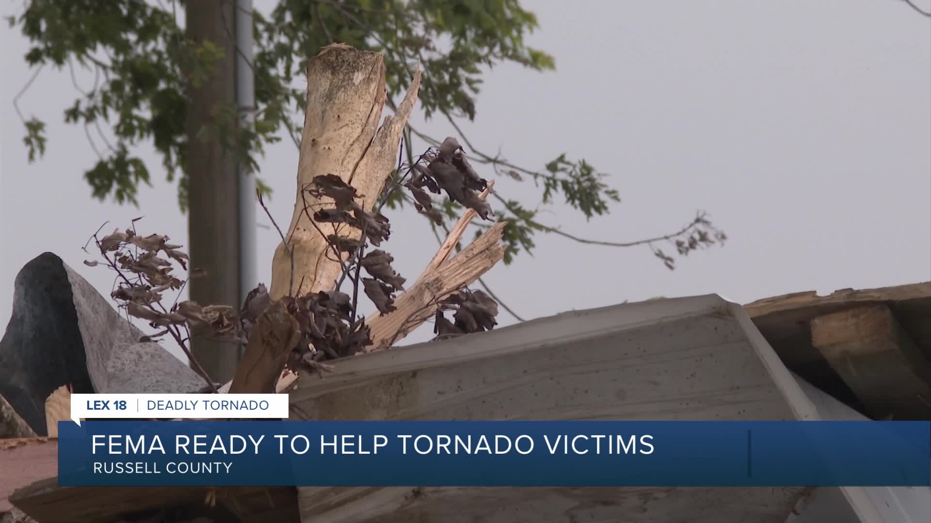 FEMA ready to help tornado victims