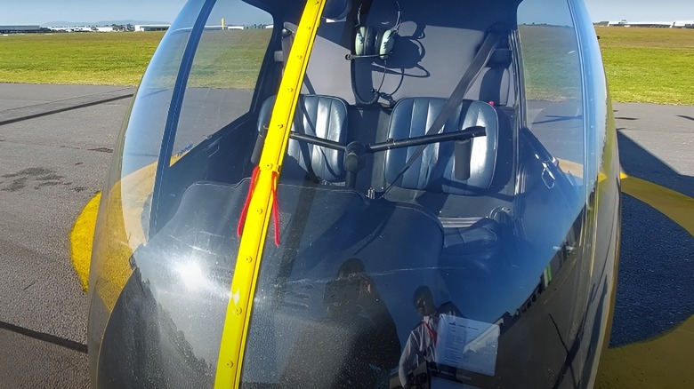What Is The String On The Front Of A Helicopter For?
