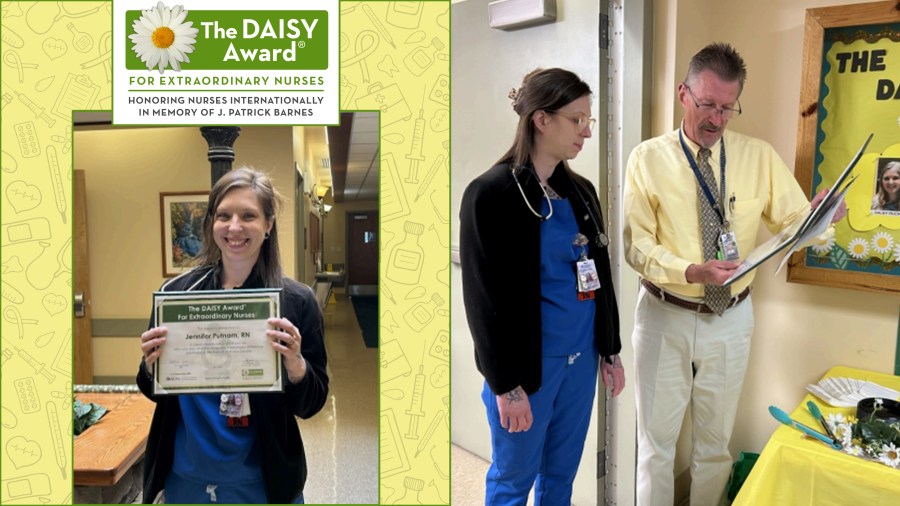 Carthage Area Hospital honors Nurse Jennifer Putnam with DAISY Award