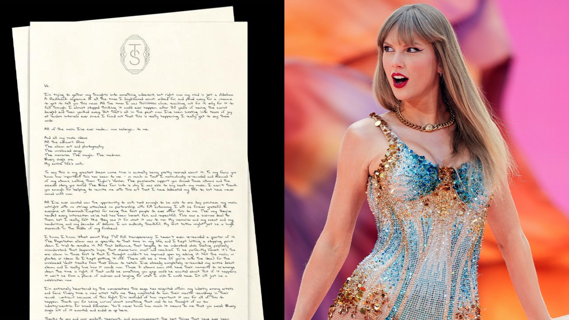 Taylor Swift just regained ownership of her master recordings