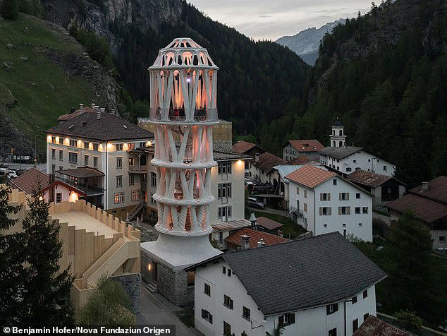 World's tallest 3D-printed building is unveiled in Switzerland