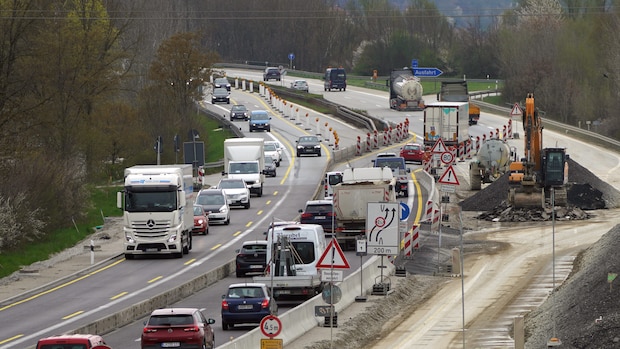 Autobahnbaustellen: Tempowarner versagen an wichtiger Stelle