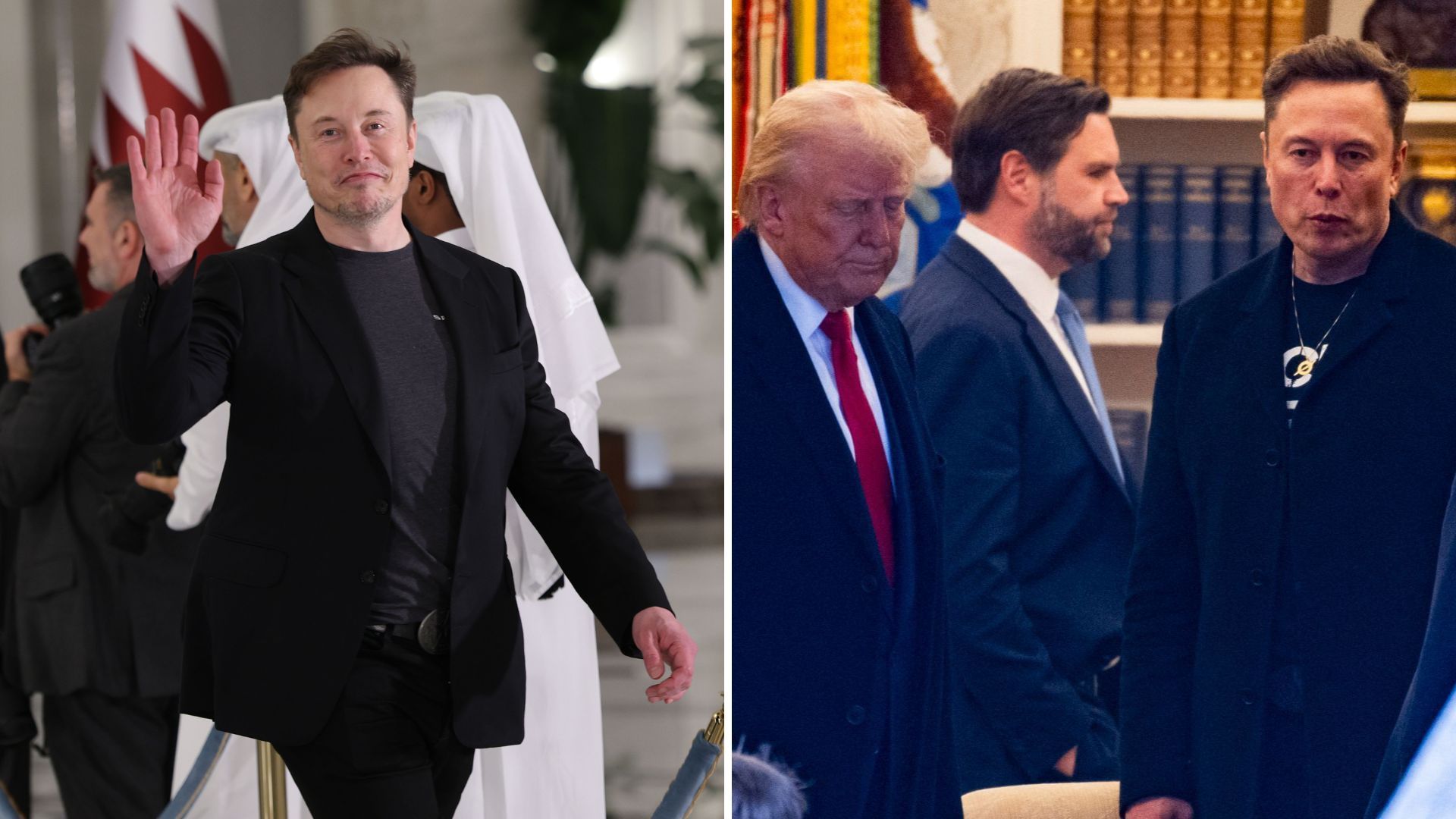 Elon Musk took advantage of Trump’s trip to the Middle East to do some ...