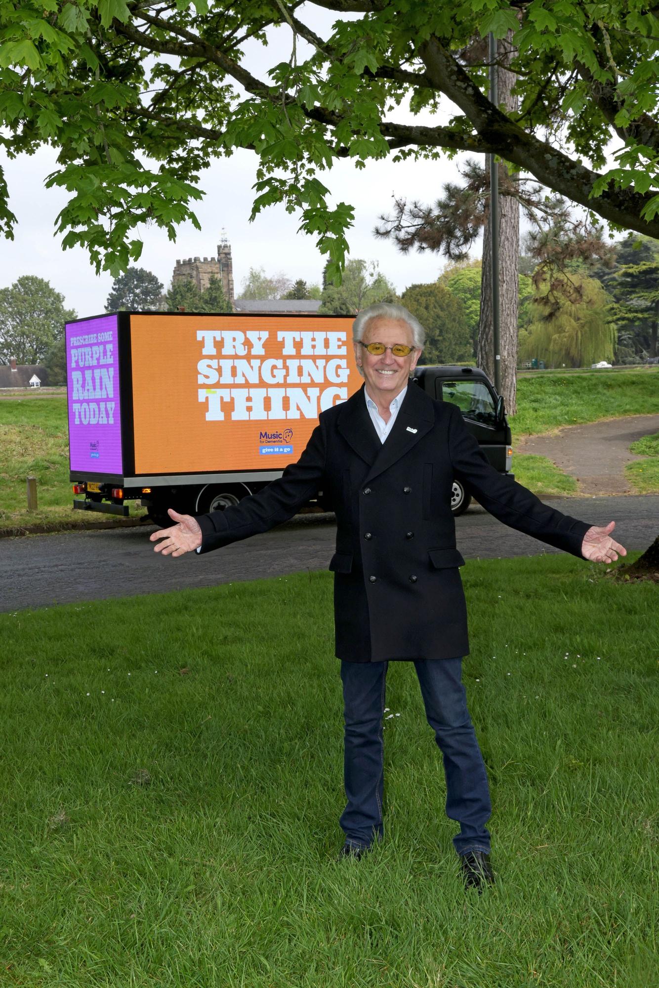 Tony Christie lends support to Care Home Open Week